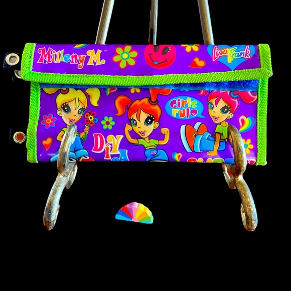 Lisa Frank | Accessories | Vtg Lisa Frank Milleni M Girls Rule Diva ...